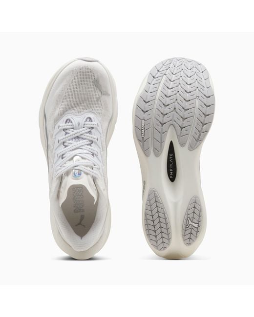 PUMA Deviate Nitroâ 4 Running Shoes /Feather in White | Lyst UK