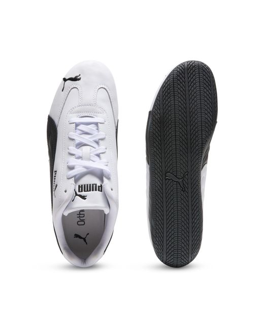 PUMA Speedcat Full Leather Shoes in White for Men | Lyst