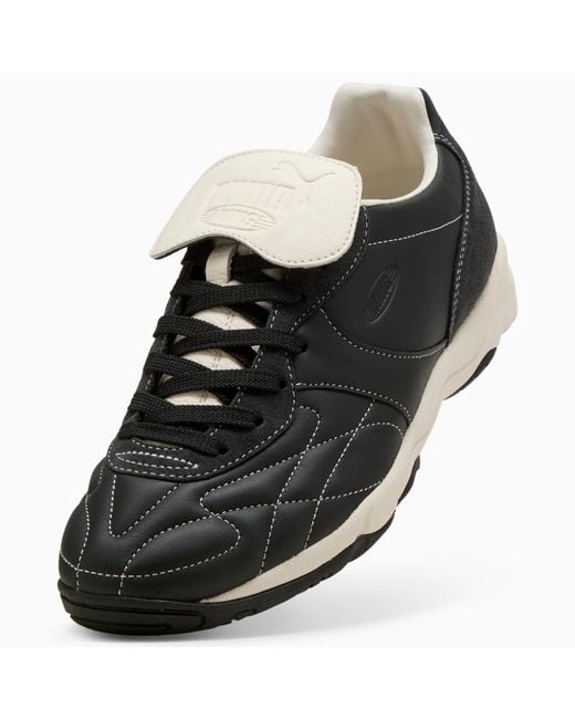 PUMA King Indoor Icons Sneakers /Frosted Ivory in Black | Lyst UK