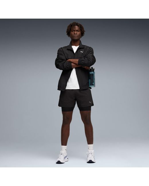 PUMA Pwrmode Base Layer Short Tights in Black for Men | Lyst UK