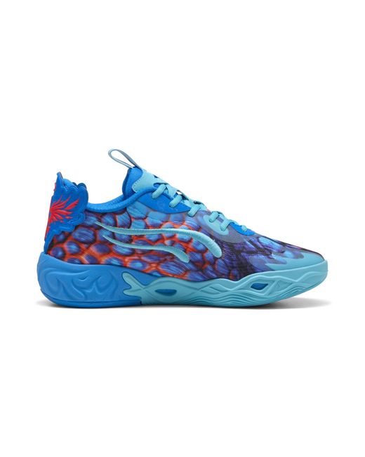 PUMA X Lamelo Ball Mb.04 Lo Alien Skin Basketball Shoes in Blue | Lyst