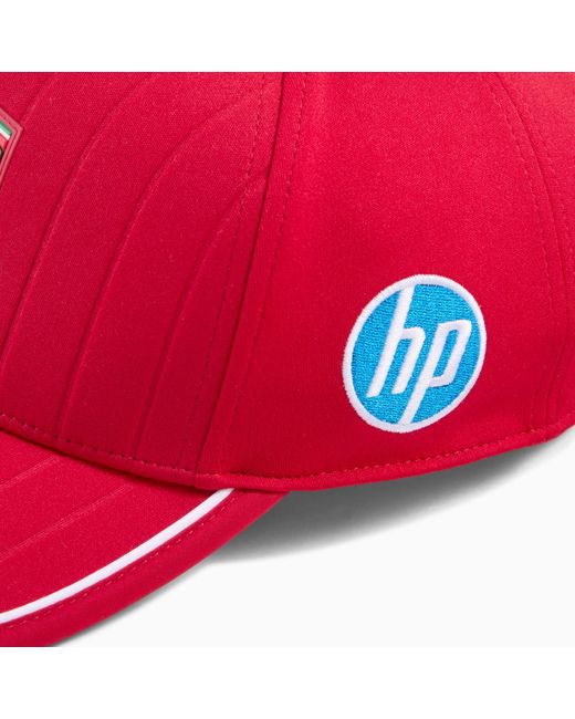 PUMA Scuderia Ferrari Hamilton Baseball Cap in Red for Men | Lyst UK
