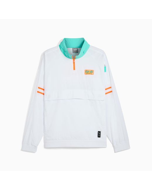 PUMA Hoops X Scooby Doo Basketball Jacket in White for Men | Lyst UK