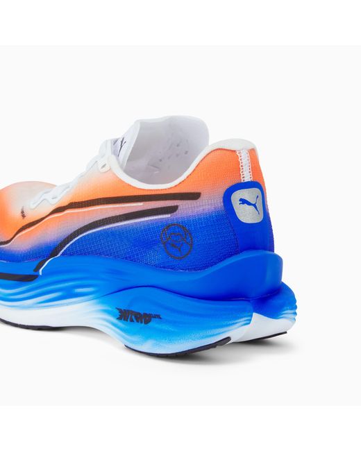 PUMA Deviate Nitro Elite Ekiden Running Shoes /Heat Fire in Blue | Lyst UK
