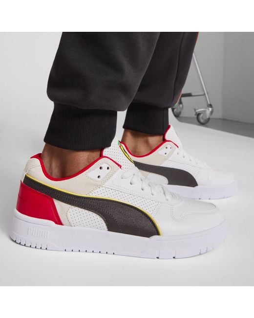 PUMA Scuderia Ferrari Rbd Game Low Sneakers in White | Lyst