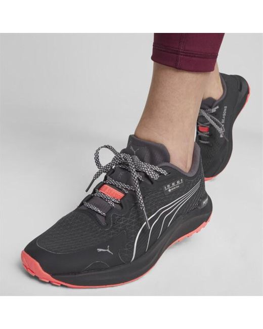 PUMA Seasons Fast-Trac Nitroâ ¢ Gore-Texâ Running Shoes in Black | Lyst