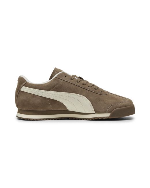 PUMA Roma Suede Sneakers in Brown for Men | Lyst