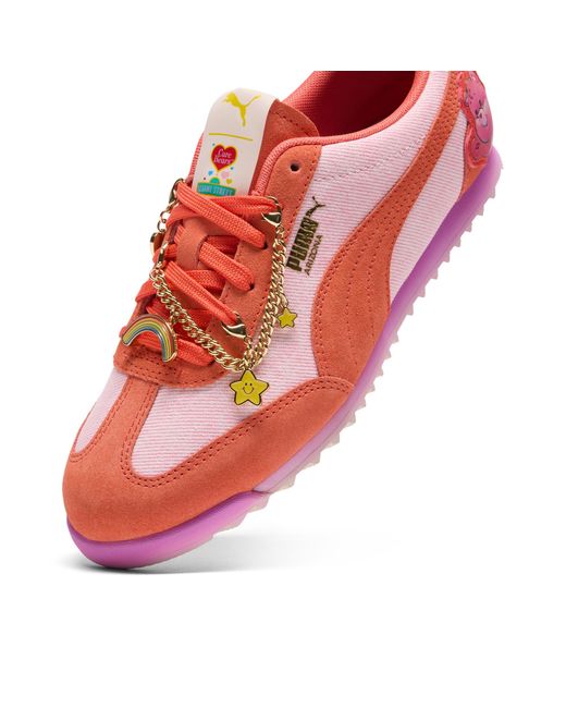 PUMA X Care Bears X Sesame Street Arizona "Elmo Cheer" Sneakers in Red ...