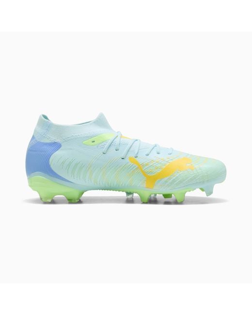PUMA Future 9 Match Light Up Fg/Ag Football Boots Fizzy Light/Icy ...