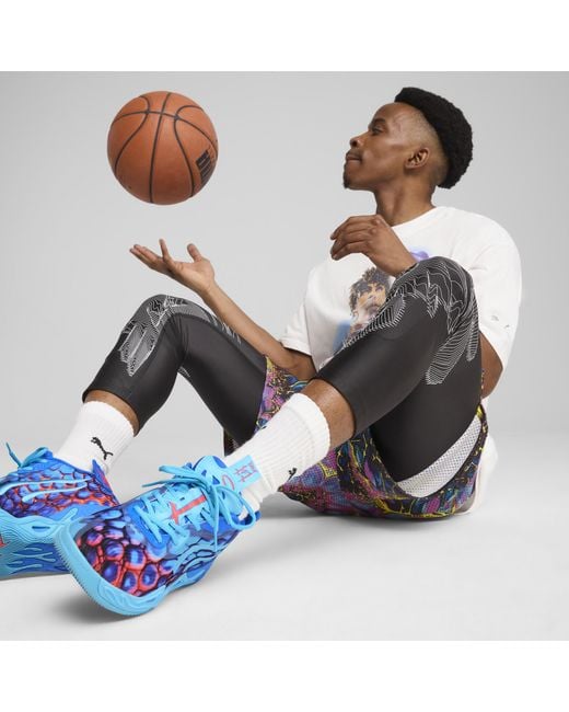 PUMA X Lamelo Ball Alien Skin 2-In-1 Basketball Tights in White for Men ...