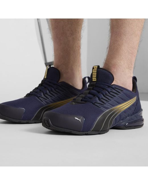PUMA Voltaic Evo Training Shoes in Blue | Lyst