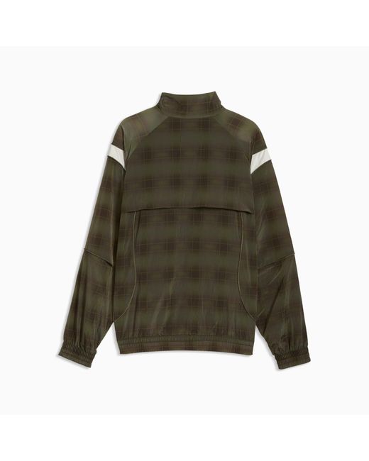 PUMA Clrt Printed Jacket in Green | Lyst UK