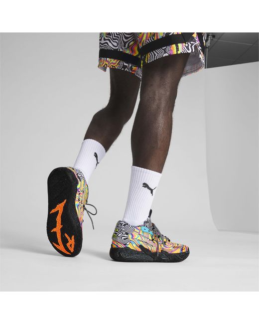 PUMA Mb.03 Dexter's Laboratory Basketball Shoes in Blue | Lyst UK