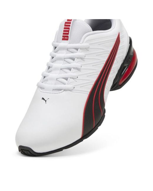 PUMA Voltaic Evo Fast Running Shoes in White for Men | Lyst