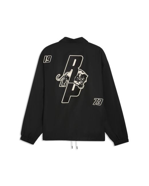 PUMA X Represent Coaches Jacket in Black for Men | Lyst UK