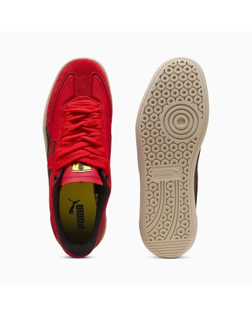 PUMA Scuderia Ferrari Palermo Sneakers in Red | Lyst UK