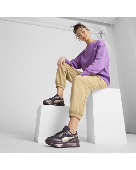 PUMA Style Rider Galactic Sneakers in Blue | Lyst