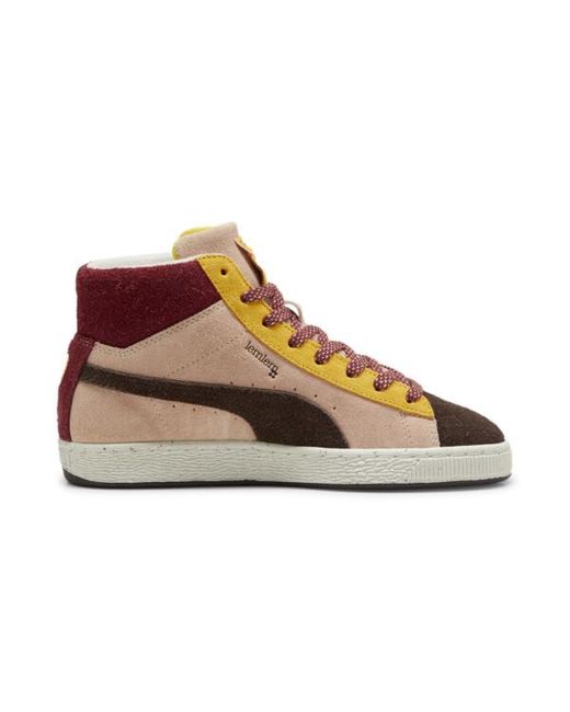 PUMA X Lemlem Suede Sneakers in Brown | Lyst
