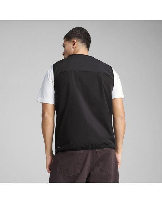 PUMA Tech Cargo Vest in Black for Men | Lyst