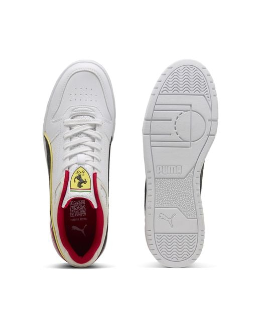 PUMA Scuderia Ferrari Rbd Game Low Sneakers in White | Lyst