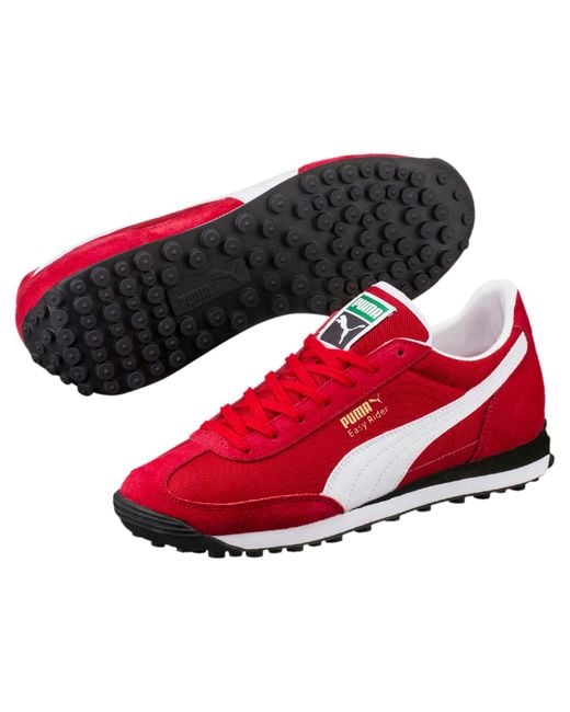 PUMA Easy Rider Men's Sneakers in Red for Men | Lyst