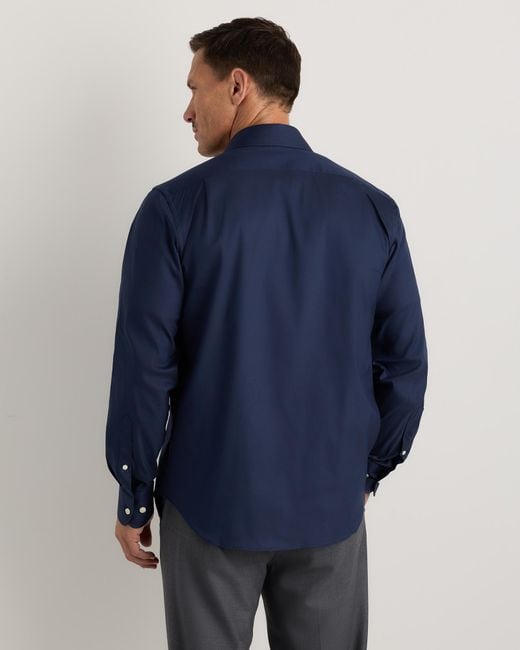 Quince Comfortflex Performance Dress Shirt, Cotton in Blue for Men | Lyst