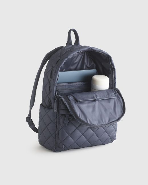 Quince Transit Quilted Commuter Backpack, Nylon in Blue | Lyst