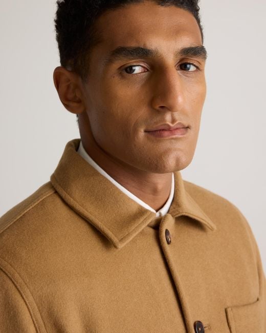 Quince Italian Wool Chore Jacket, Wool/Nylon in Blue for Men | Lyst