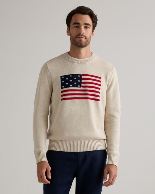Quince Flag Sweater, Organic Cotton in Natural for Men | Lyst