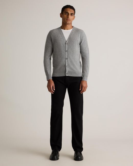 Quince Mongolian Cashmere Cardigan Sweater in Gray for Men | Lyst
