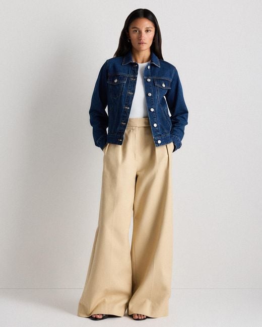 Quince Denim Jacket, Cotton in Blue | Lyst