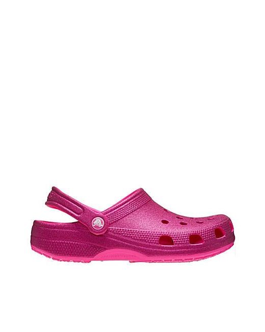 Crocs™ Classic Glitter Clog in Purple | Lyst