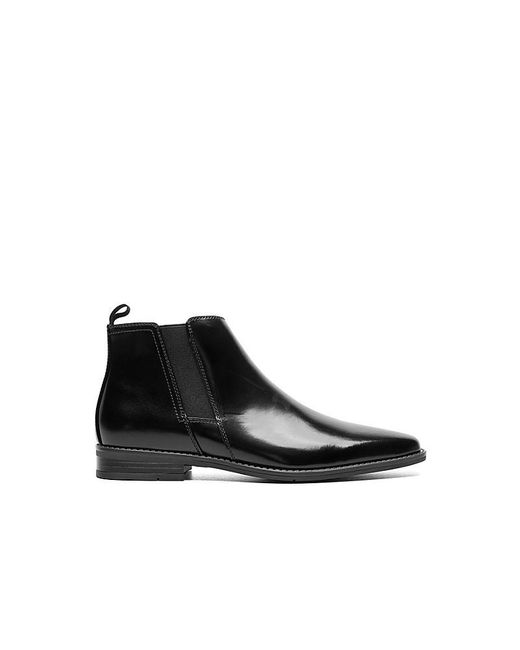 Stacy Adams Knox Plain Toe Chelsea Boot in Black for Men | Lyst