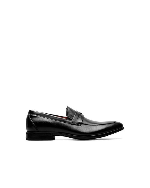 Florsheim Zaffiro Moc Toe Penny Loafer in Black for Men | Lyst