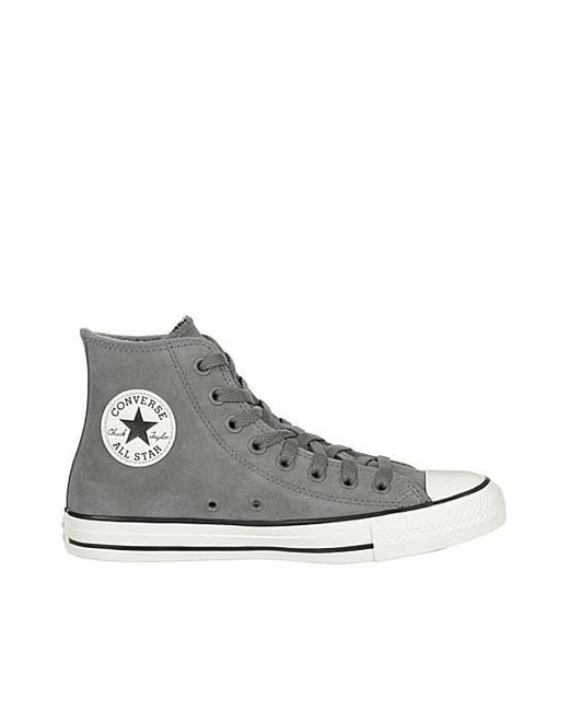 Converse Chuck Taylor All Star High Top Sneaker in Gray | Lyst
