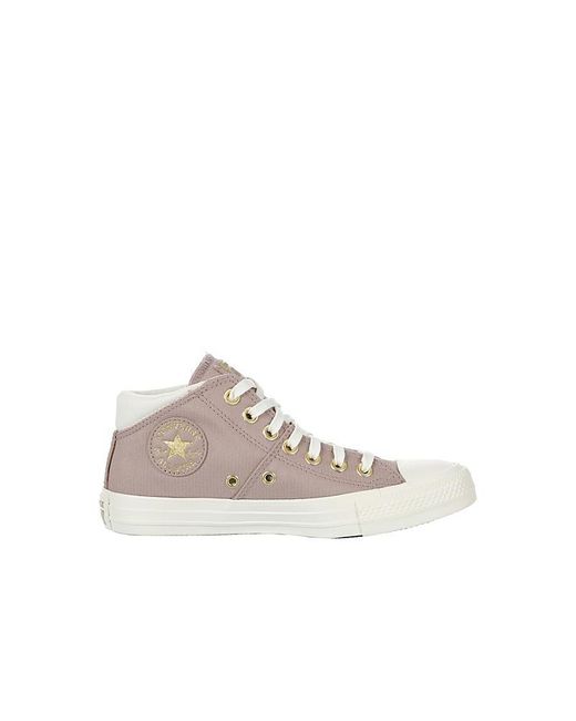 Converse Chuck Taylor All Star Madison Mid Top Sneaker in Black | Lyst