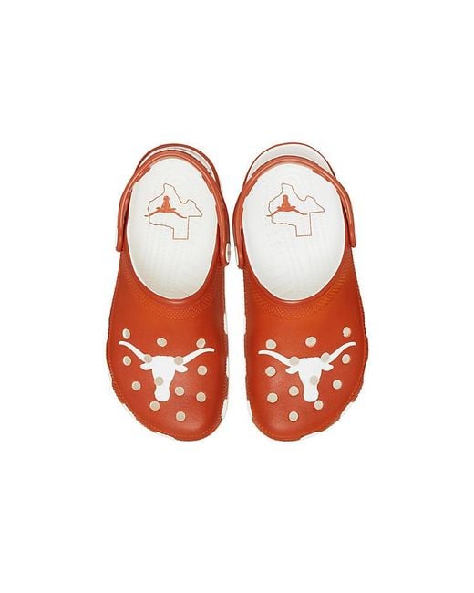 Crocs™ University Of Texas Classic Clog in Red | Lyst