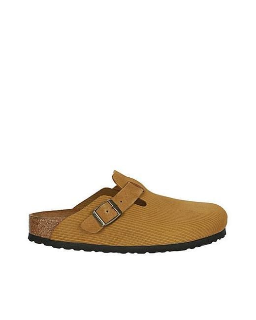 Birkenstock Boston Clog in Brown | Lyst