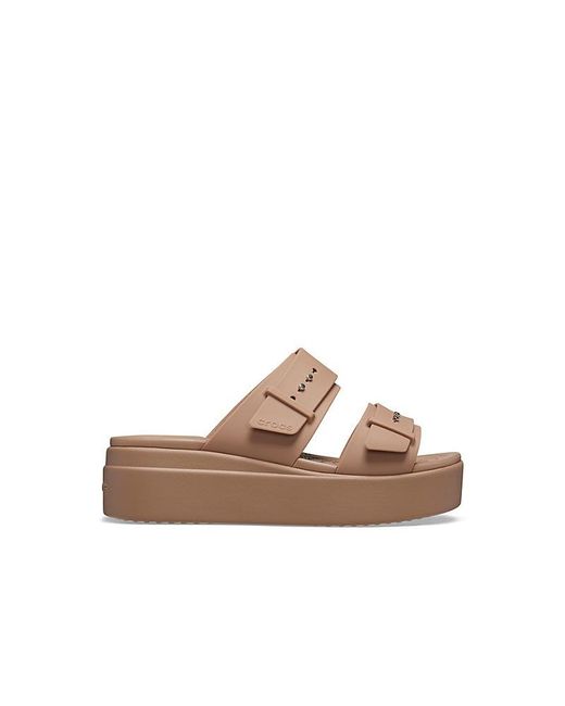 Crocs™ Brooklyn Buckle in Black | Lyst