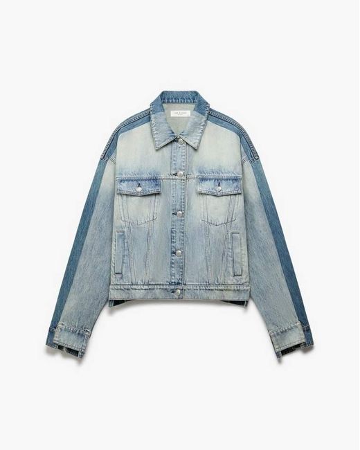 Rag & Bone Ryan Denim Trucker Jacket in Blue | Lyst