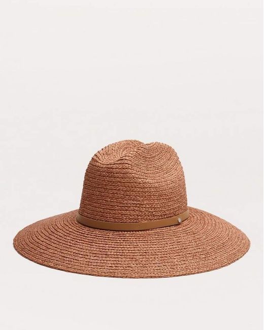 Rag & Bone Cleo Straw Hat in Brown | Lyst