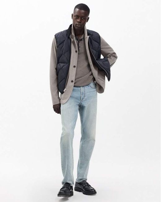 Rag & Bone Prospect Knit Blazer in Gray for Men | Lyst