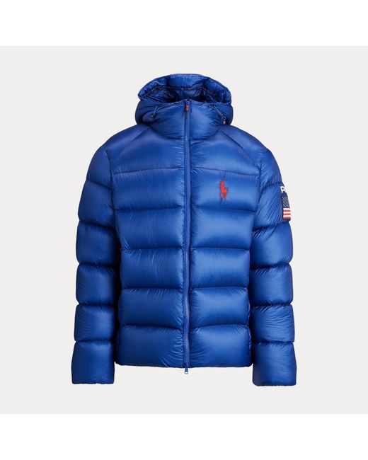 Polo Ralph Lauren The Hawthorne Flag Down Jacket in Blue for Men | Lyst UK