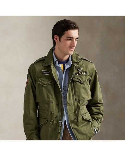 Polo Ralph Lauren The Iconic Field Jacket in Green for Men | Lyst