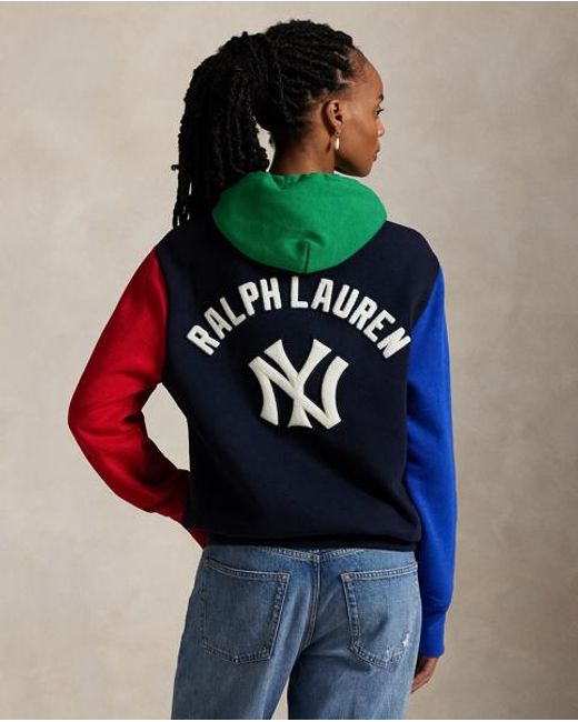Polo Ralph Lauren Polo Ralph Lauren Lauren Yankees Fleece Hoodie in ...