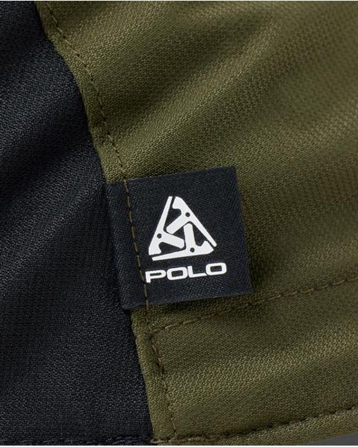 Ralph Lauren Mesh-Panelled Dobby Cap in Green for Men | Lyst UK
