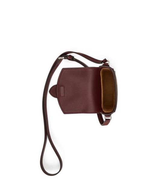 Ralph Lauren Leather Tanner Crossbody Tech Case in Purple | Lyst UK