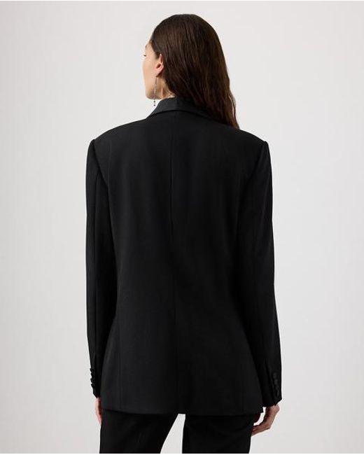Ralph Lauren Sutton Grain De Poudre Tuxedo Jacket in Black | Lyst UK