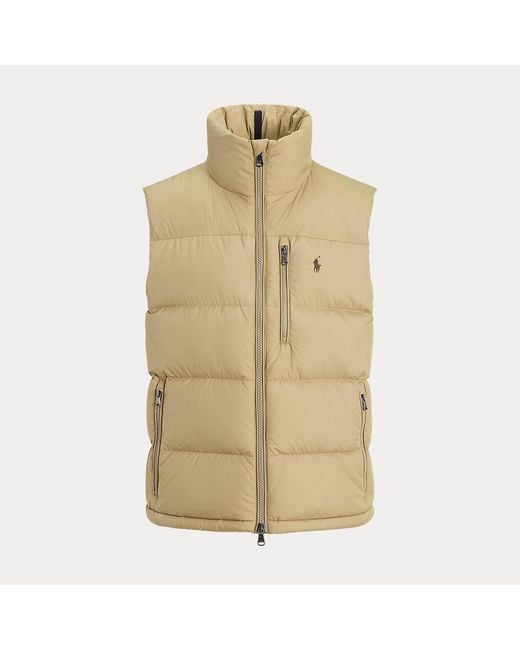 Polo Ralph Lauren Gorham Donzen Bodywarmer in het Naturel voor heren ...