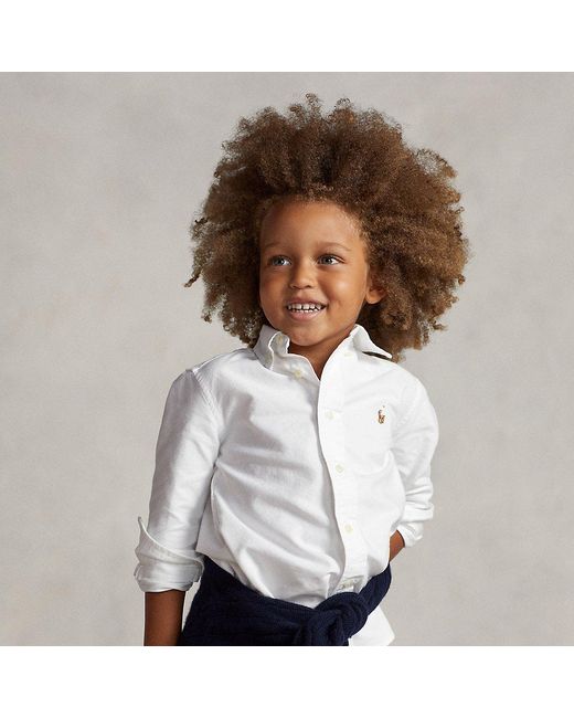 Polo Ralph Lauren Ralph Lauren Boy's The Iconic Oxford Shirt in White for Men | Lyst